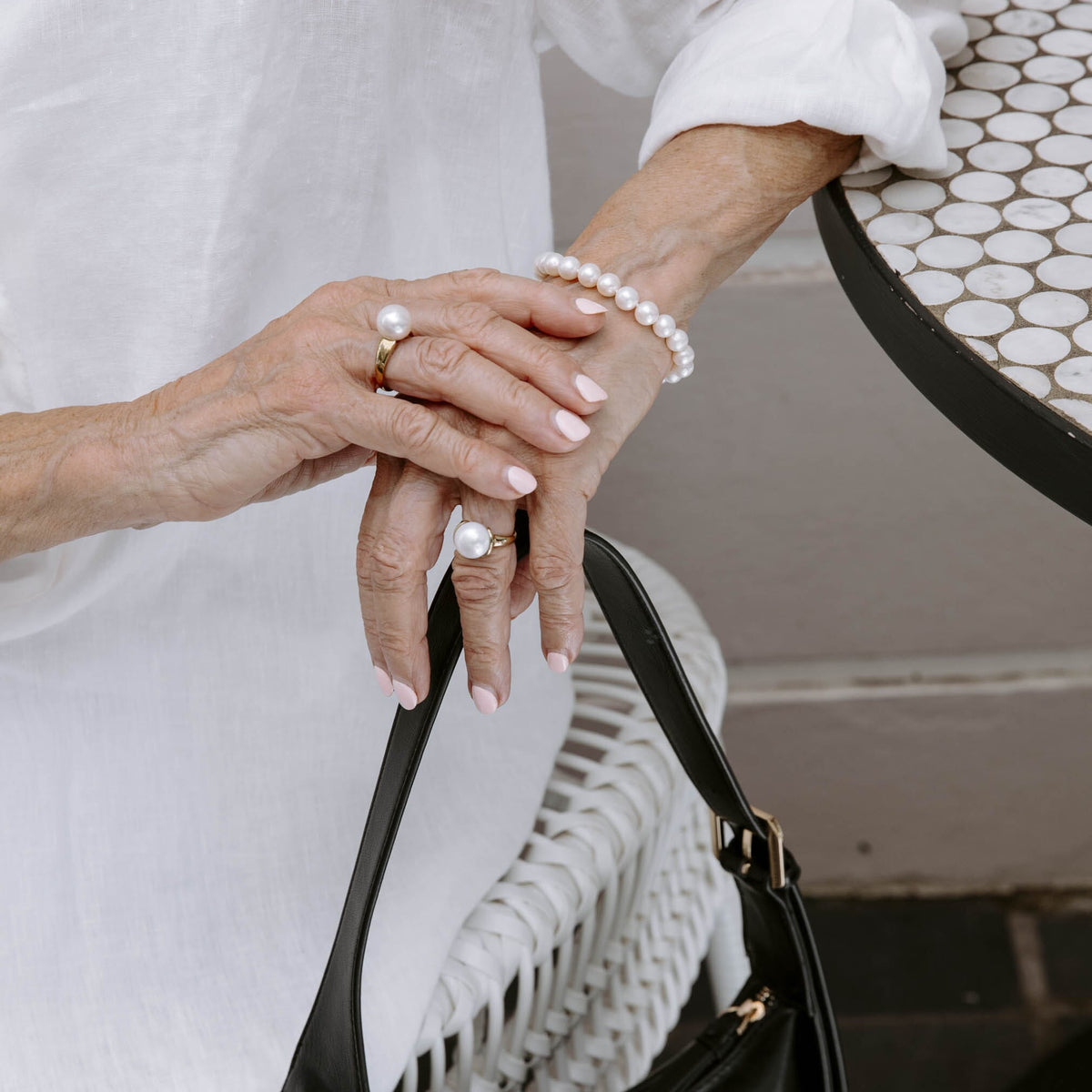 Handcrafted Pearl, Opal & Diamond Rings | Ikecho Australia